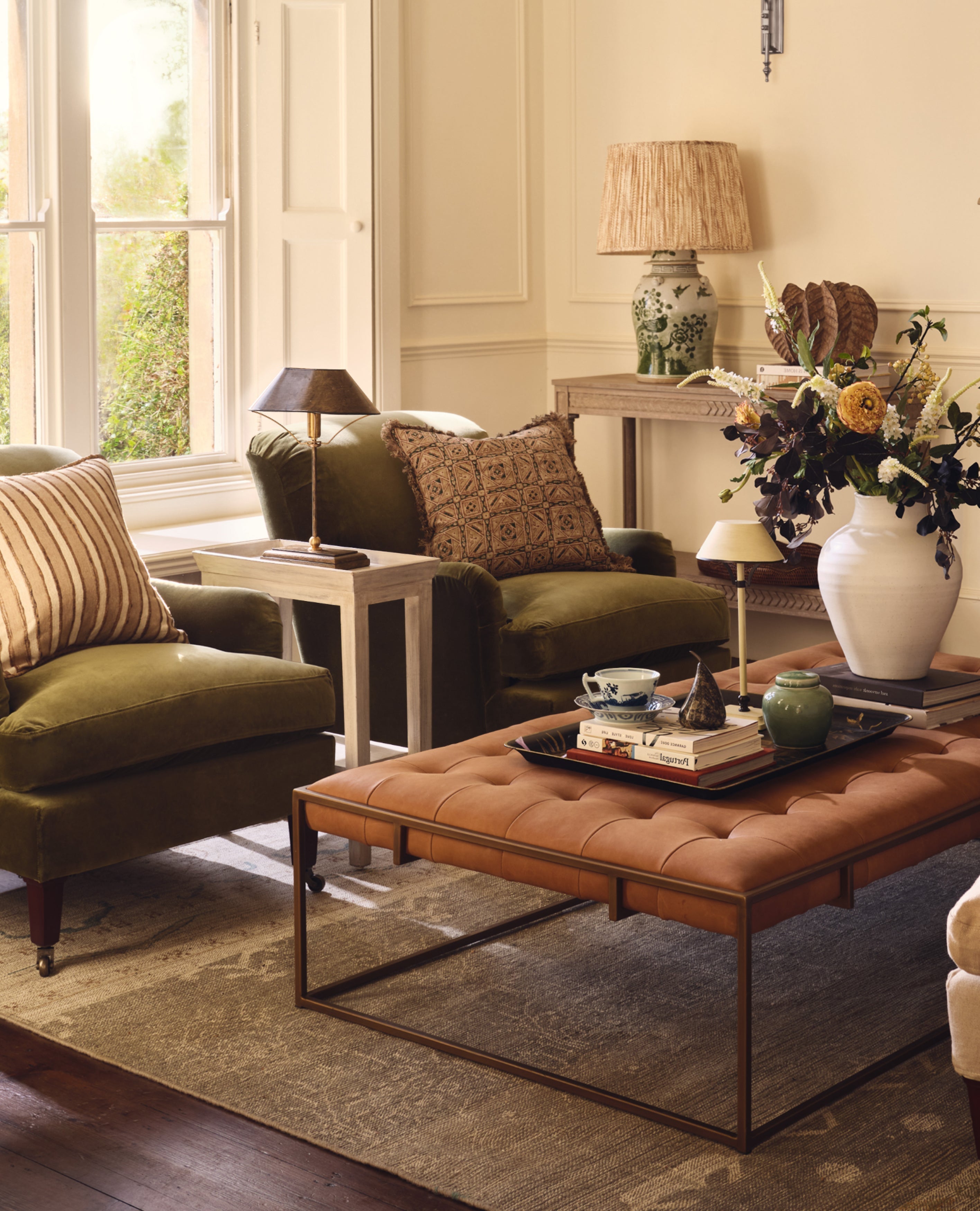 Buying Guide For Ottomans And Footstools | Ideas | OKA