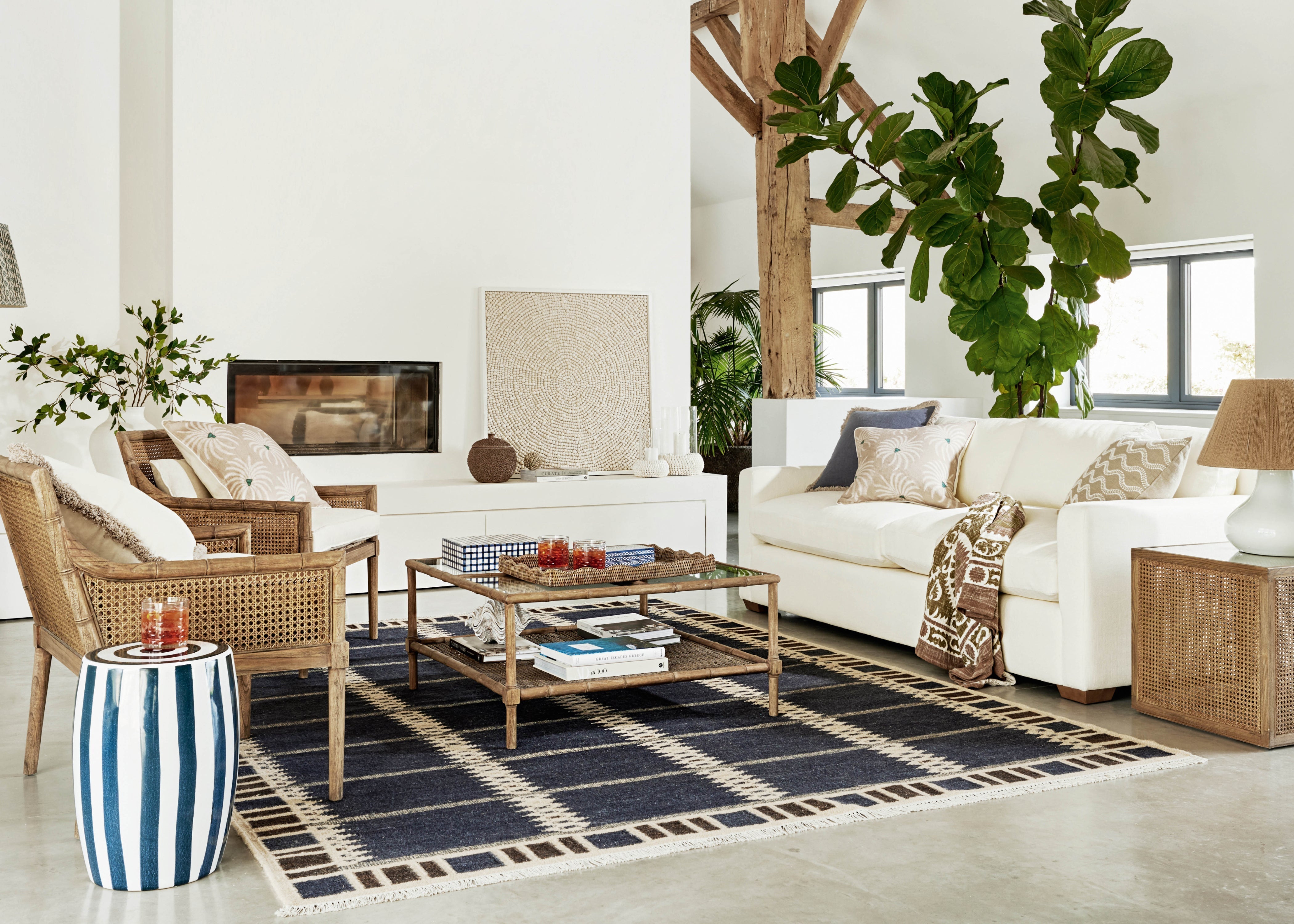 A Wiltshire Home With a Coastal Colour Palette | Ideas | OKA