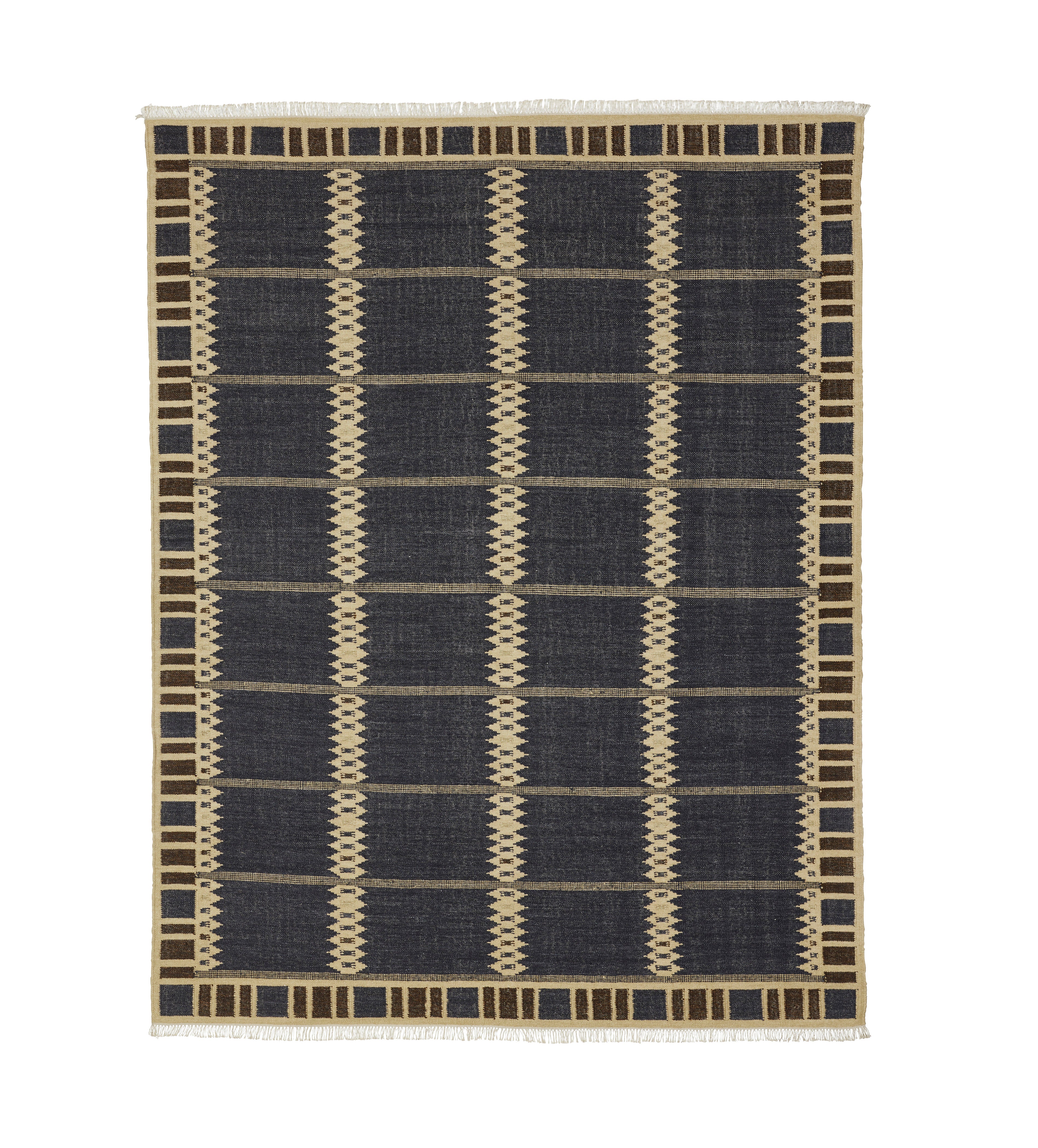 Alarik Rug 244x305cm - Indigo Blue | OKA