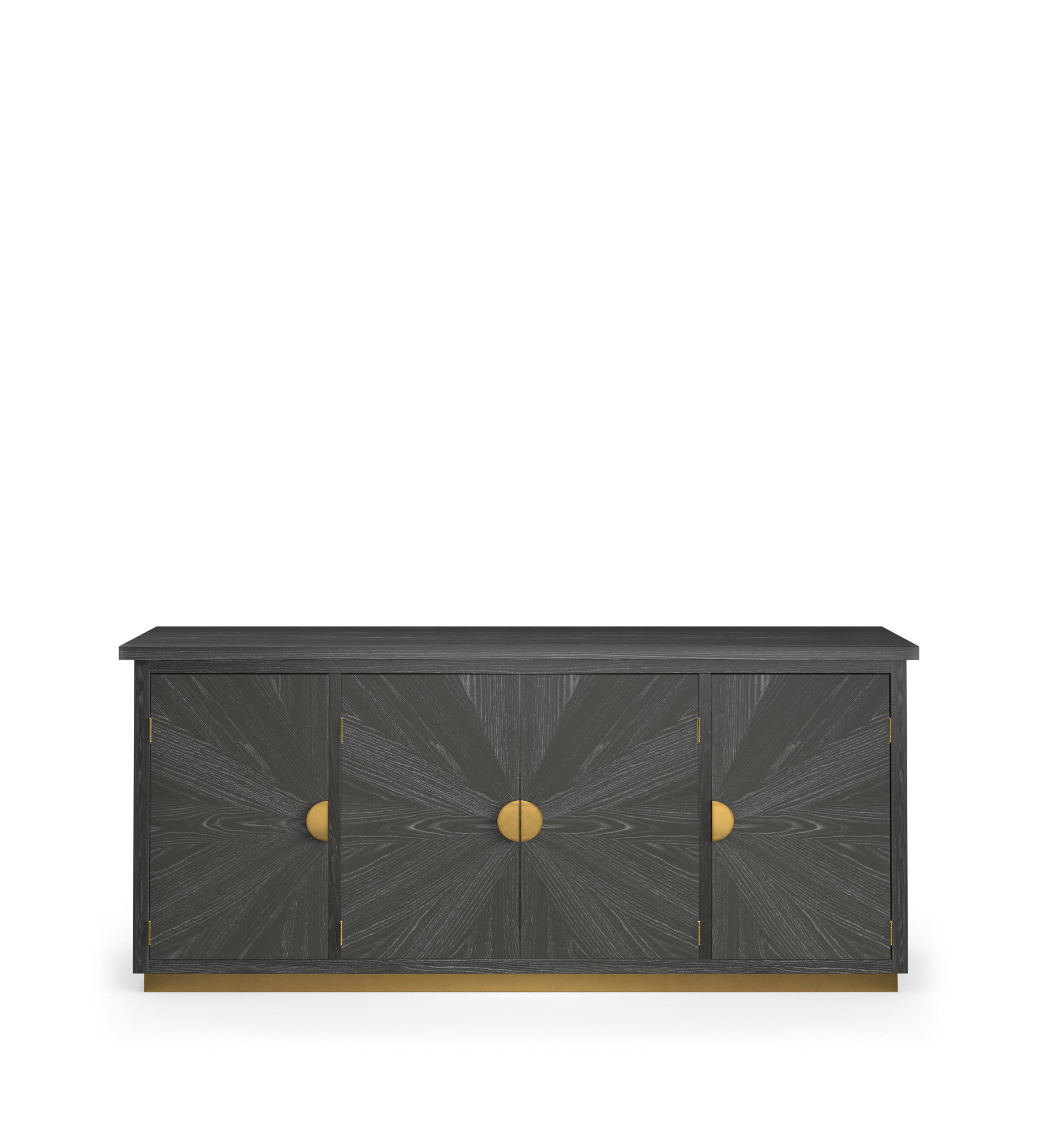 Araphel Sideboard - Ebonised Black Oak | OKA