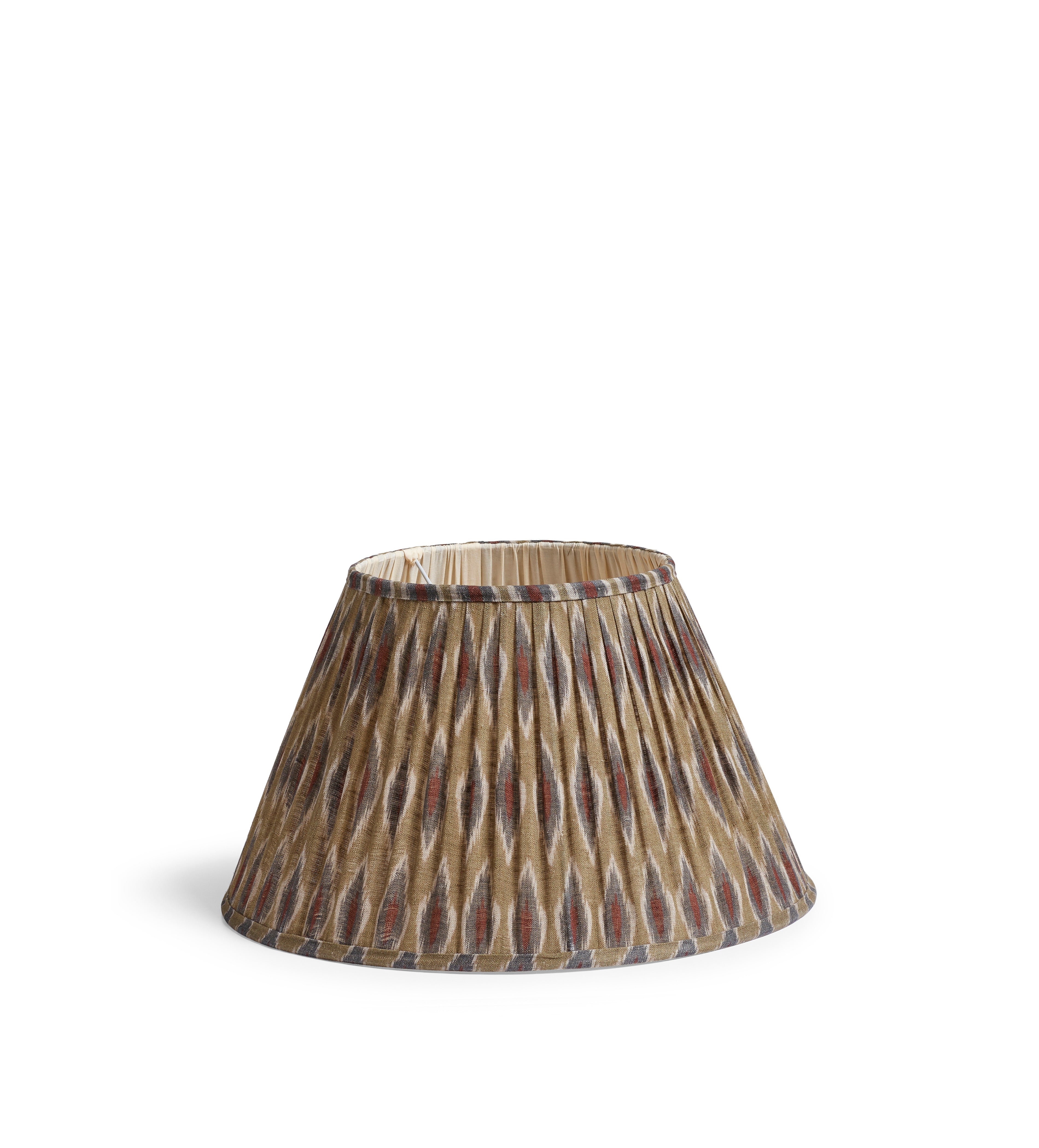 Argyle Lampshade 45cm - Light Olive | OKA