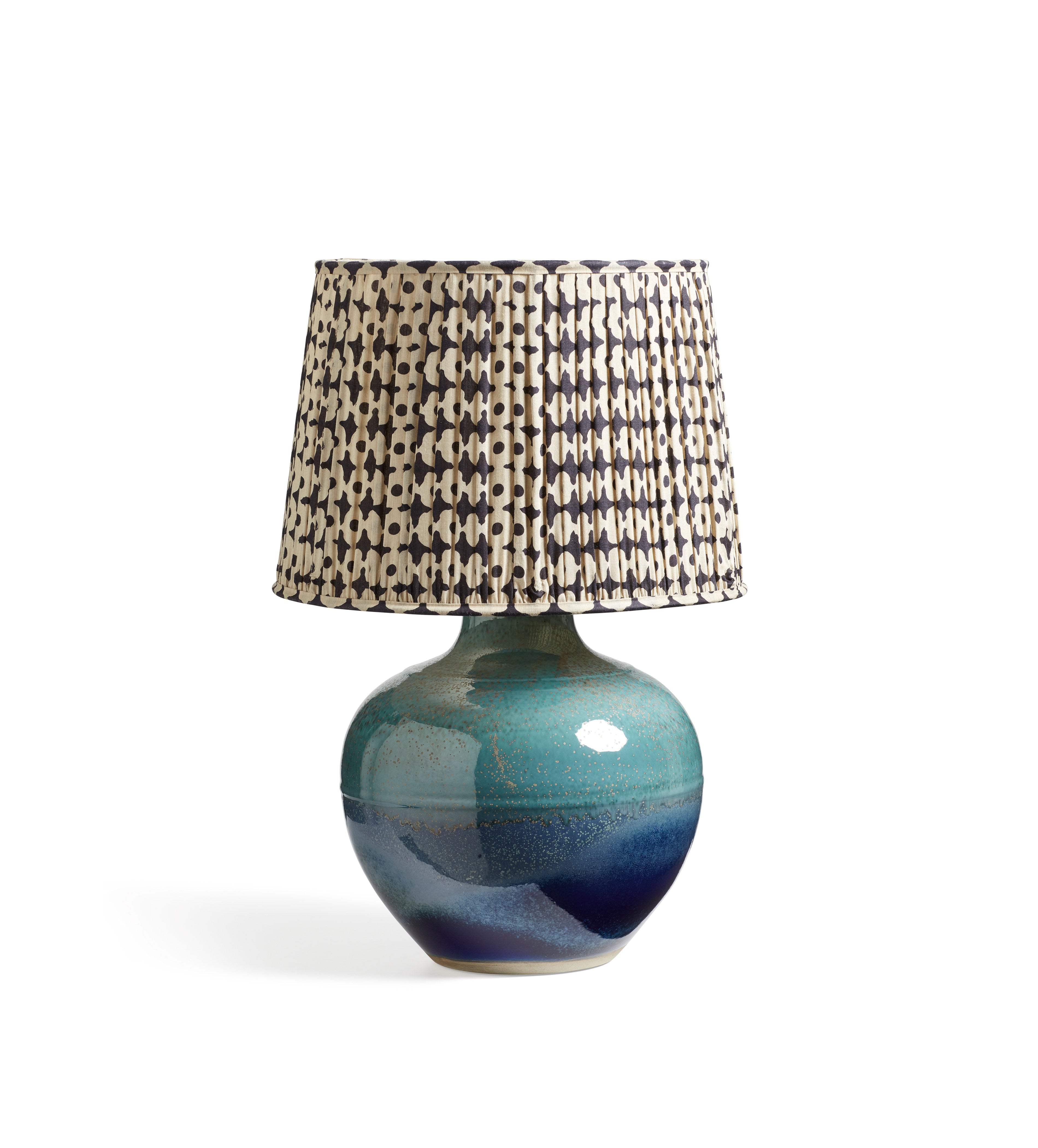 Asteria Table Lamp Base - Marine Blue | OKA