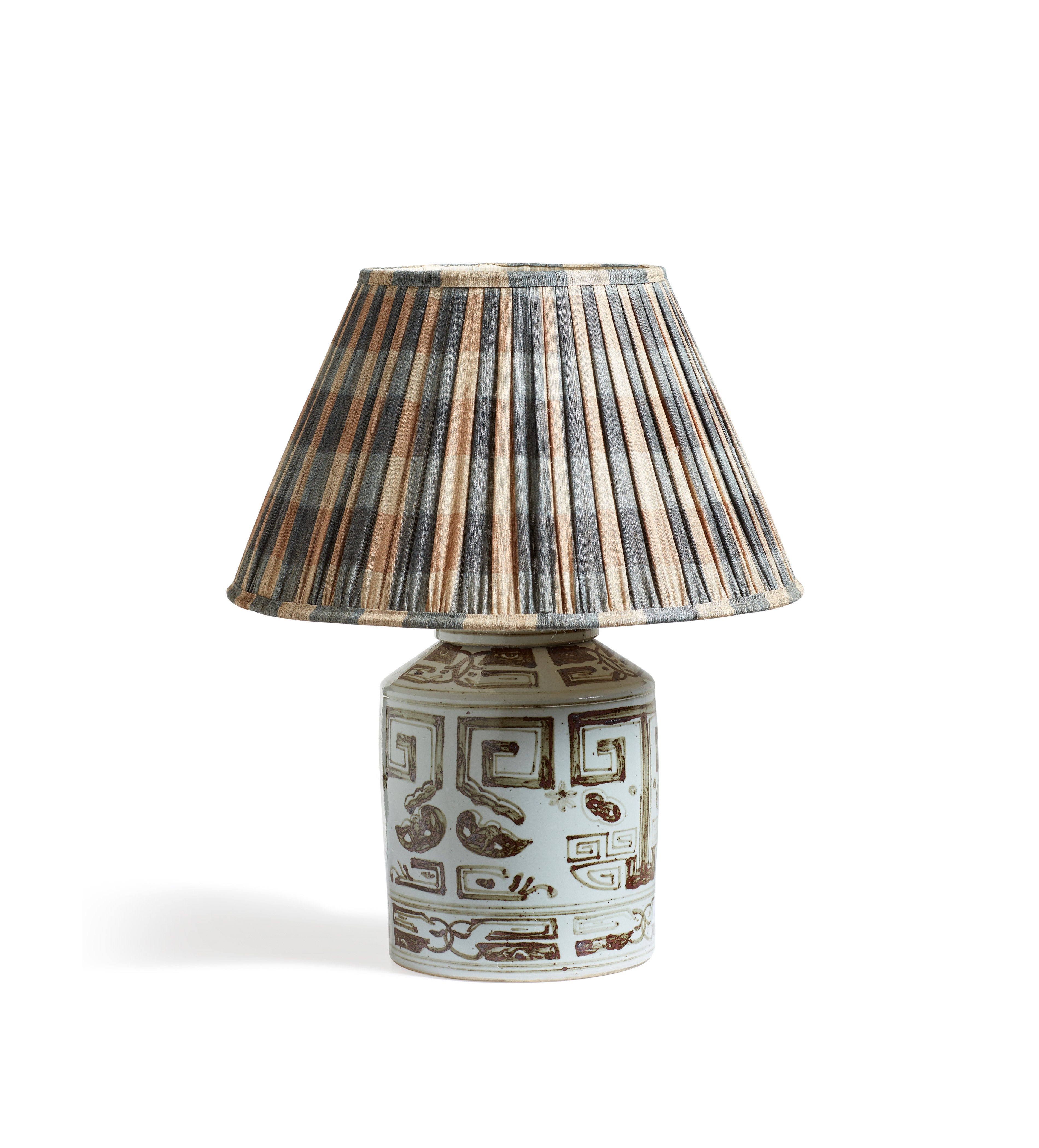 Banpo Table Lamp Base - Brown | OKA