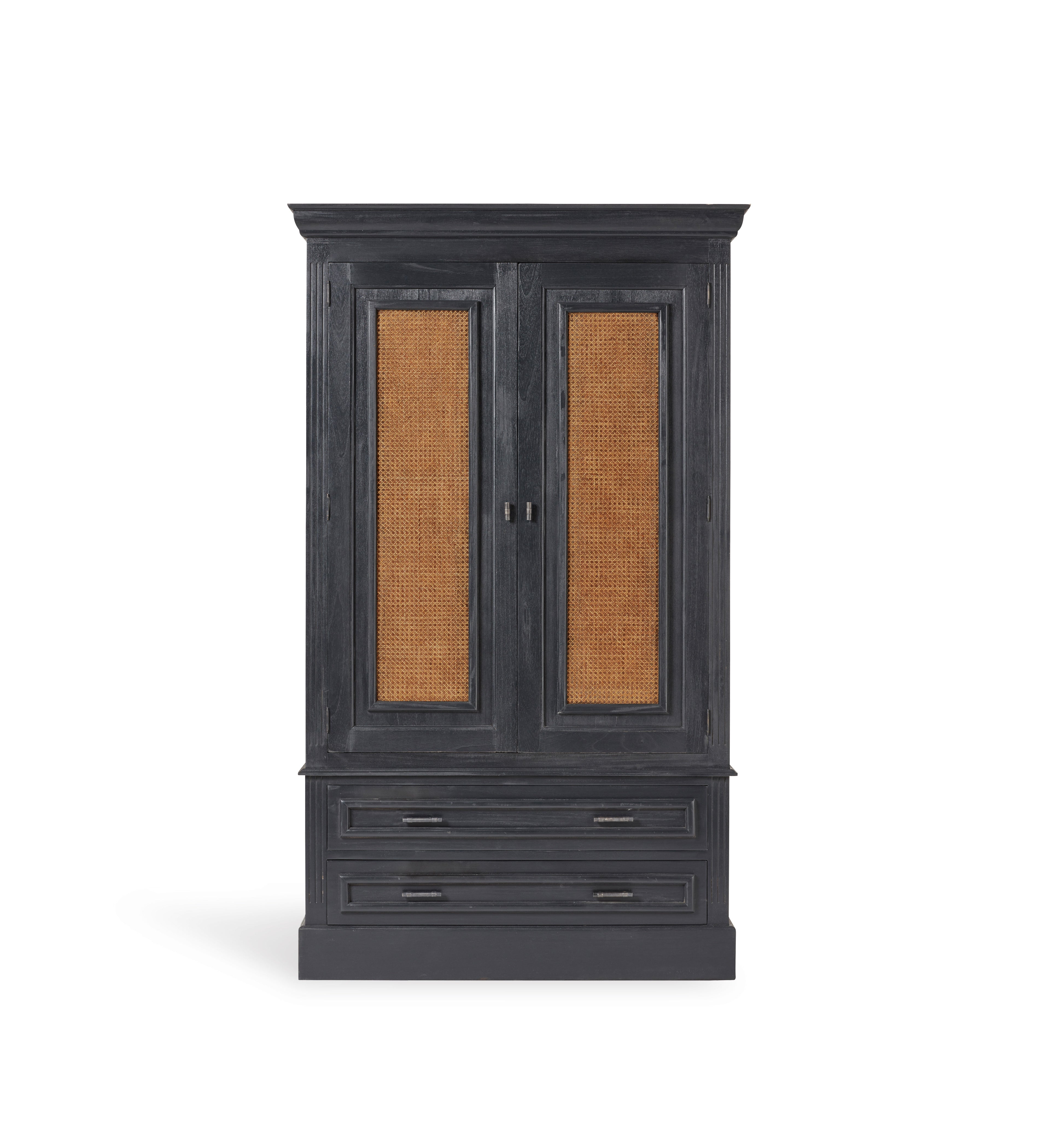 Bayuban Wardrobe - Ebony Black | OKA