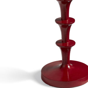 Clara Table Lamp Base - Dark Red | OKA