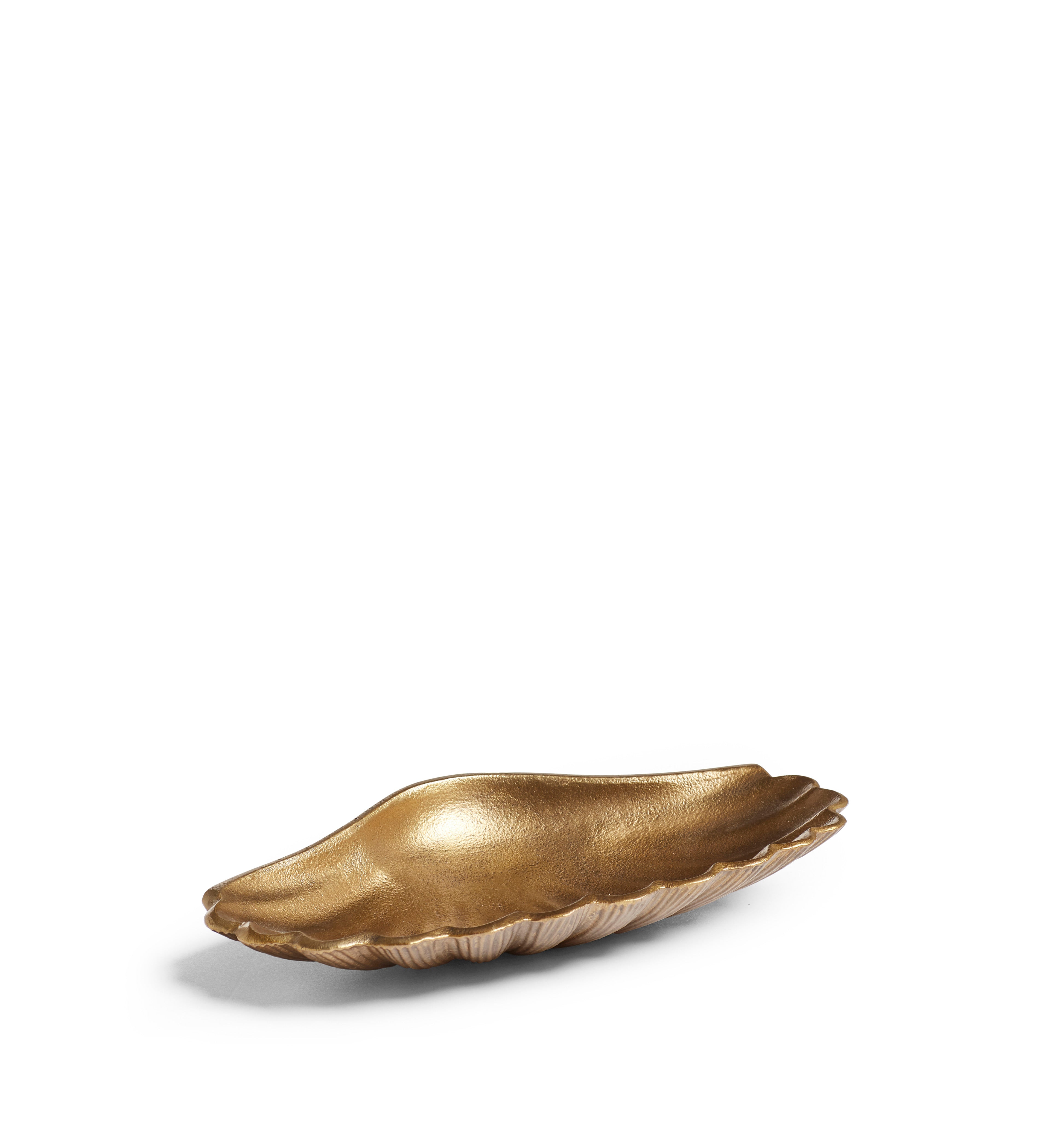 Concha Dish - Antique Brass | OKA