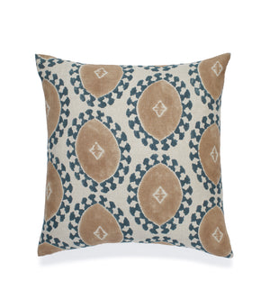 Contorno Cushion Cover - Apricot Orange | OKA