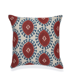 Contorno Cushion Cover - Blood Orange | OKA