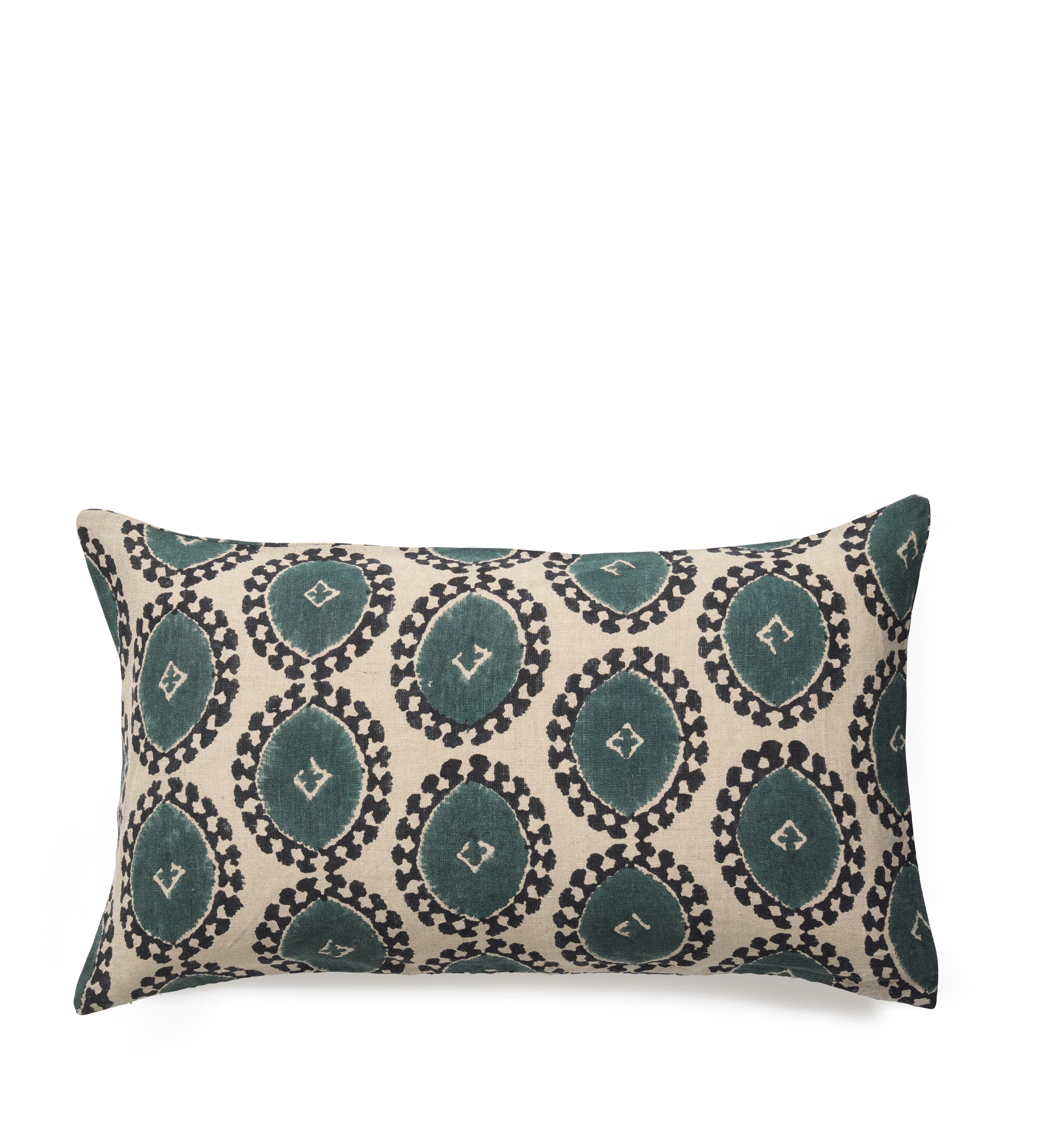 Contorno Rectangular Cushion Cover - Air Force Blue | OKA
