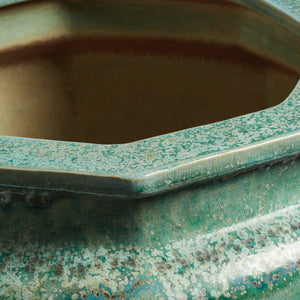 Eldoris Planter - Antique Green | OKA