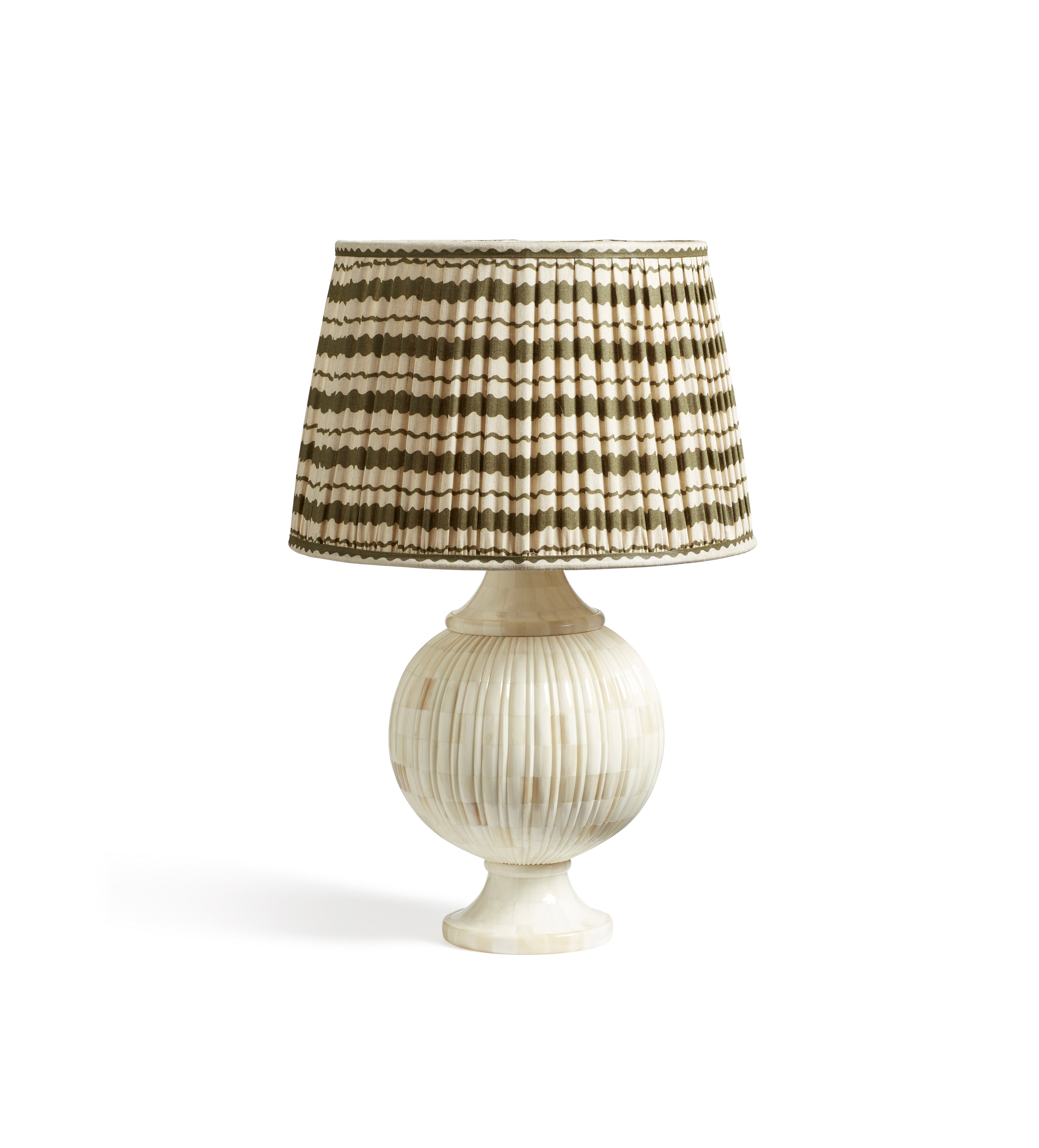 Fragranza Bone Table Lamp - Bone Off-White | OKA