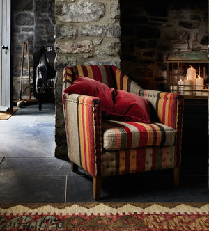George Club Chair - Multi-Coloured | OKA