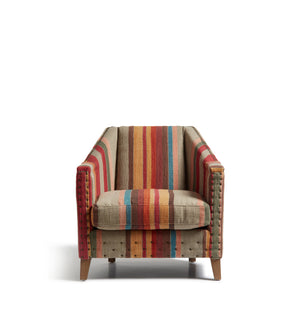 George Club Chair - Multi-Coloured | OKA