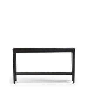 Gustavian Console Table - Jet Black | OKA