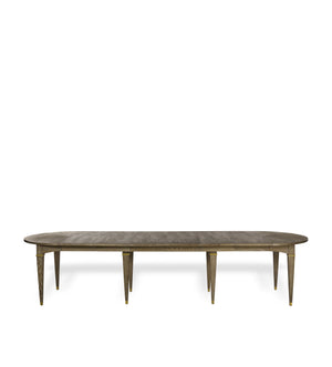 Hawkley Extendable Dining Table - Watered Grey | OKA