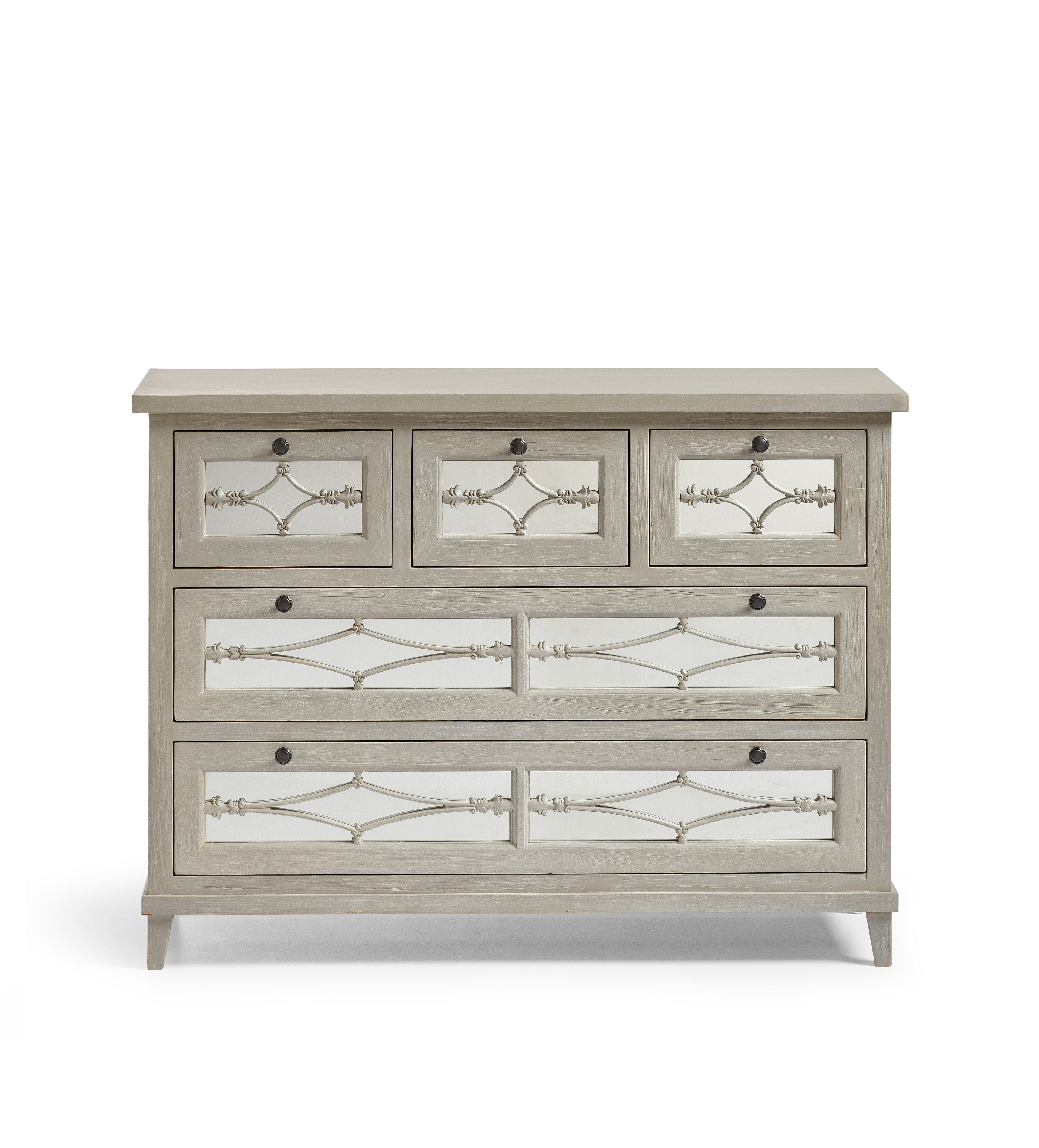 Herald Chest of Drawers - Warm Grey | OKA