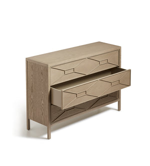 Hester Chest of Drawers - Bleached Oak | OKA