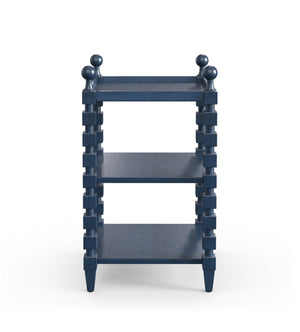 Huxley Side Table - Pure Indigo Blue | OKA
