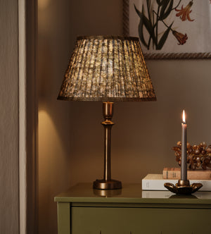 Ignis Lamp Base - Antique Brass | OKA