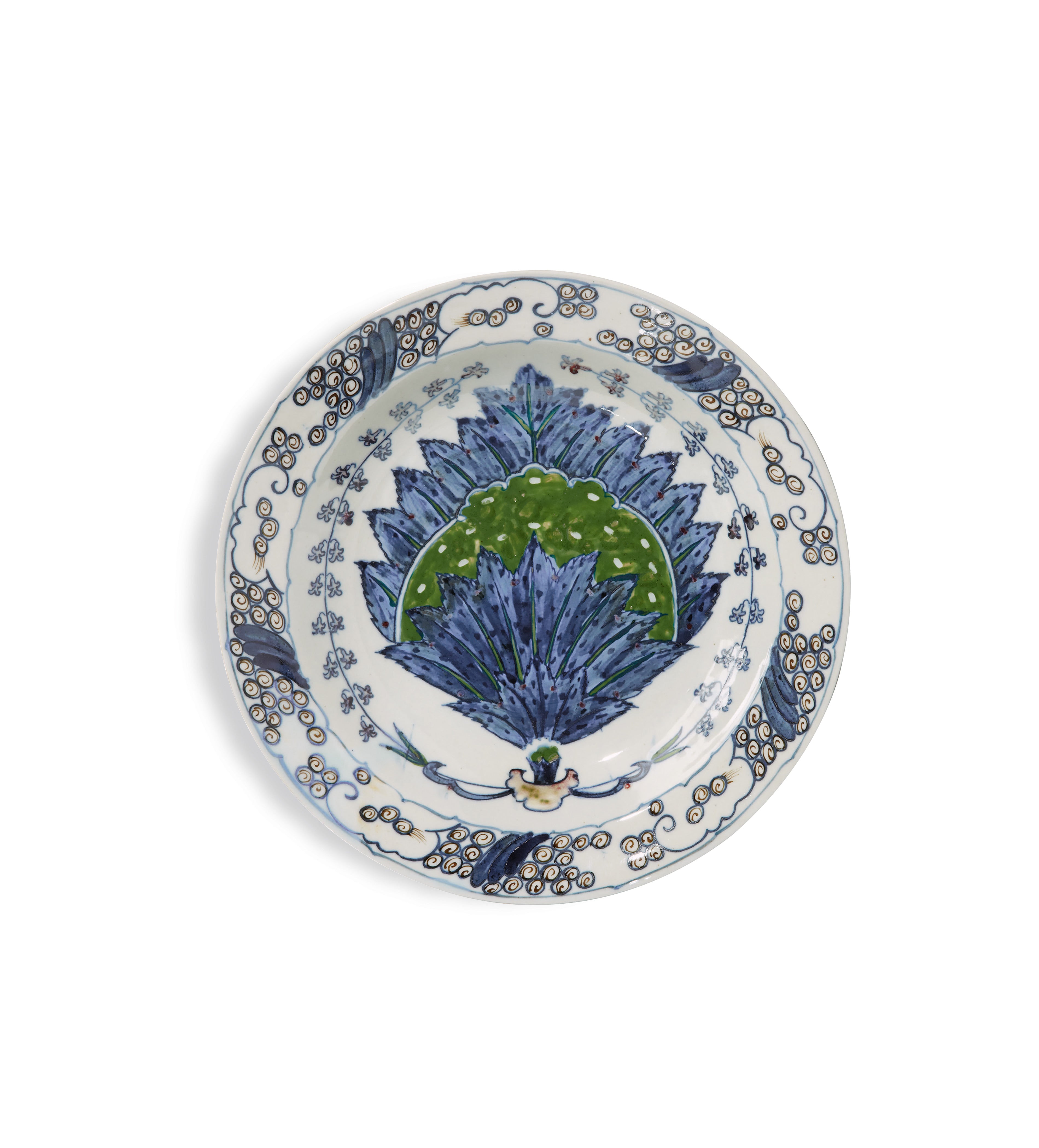 Isphahan Dinner Plates - Small - Set of Four - Small - Multi-Coloured | OKA