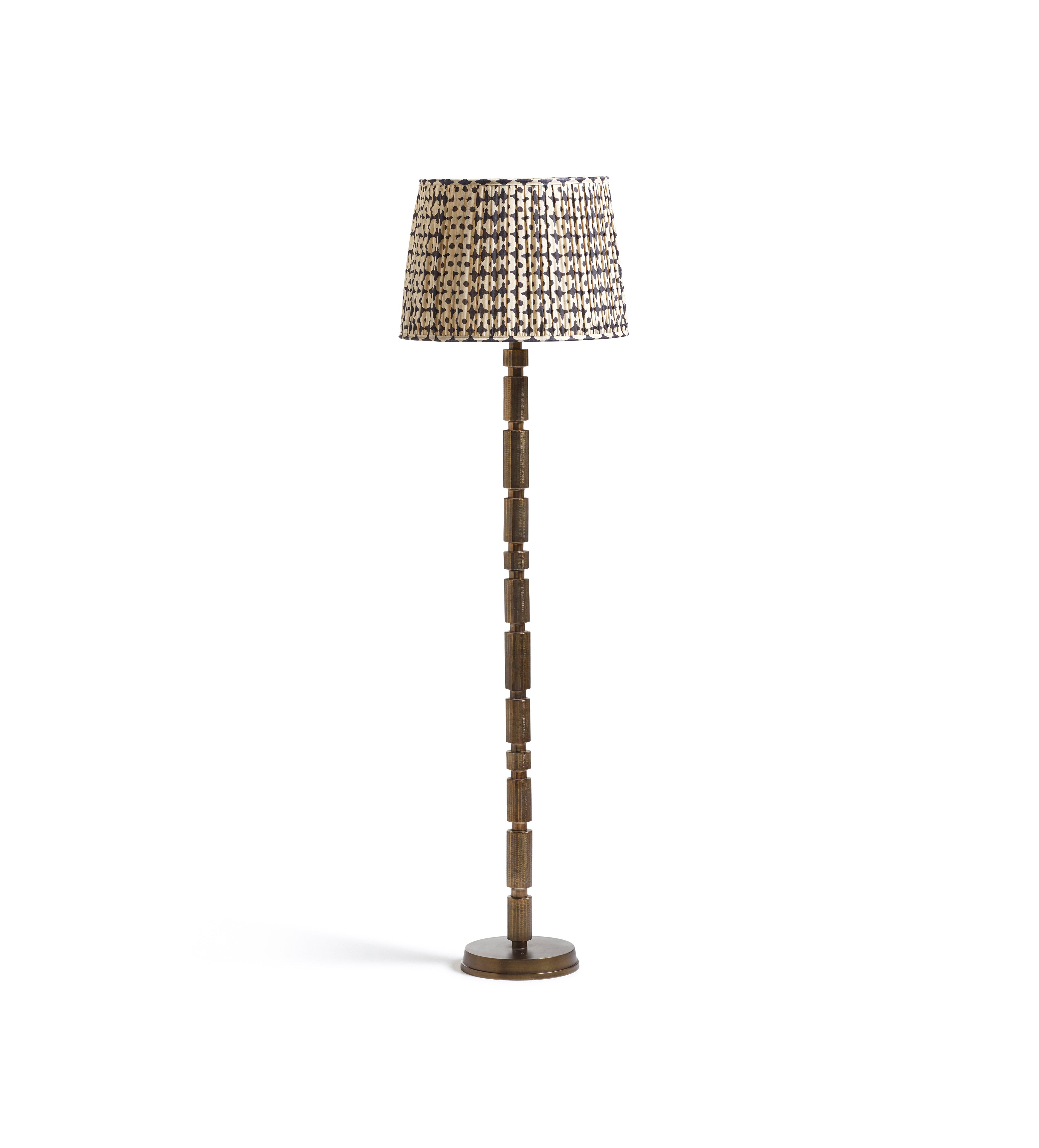 Jameo Floor Lamp Base - Antique Bronze | OKA