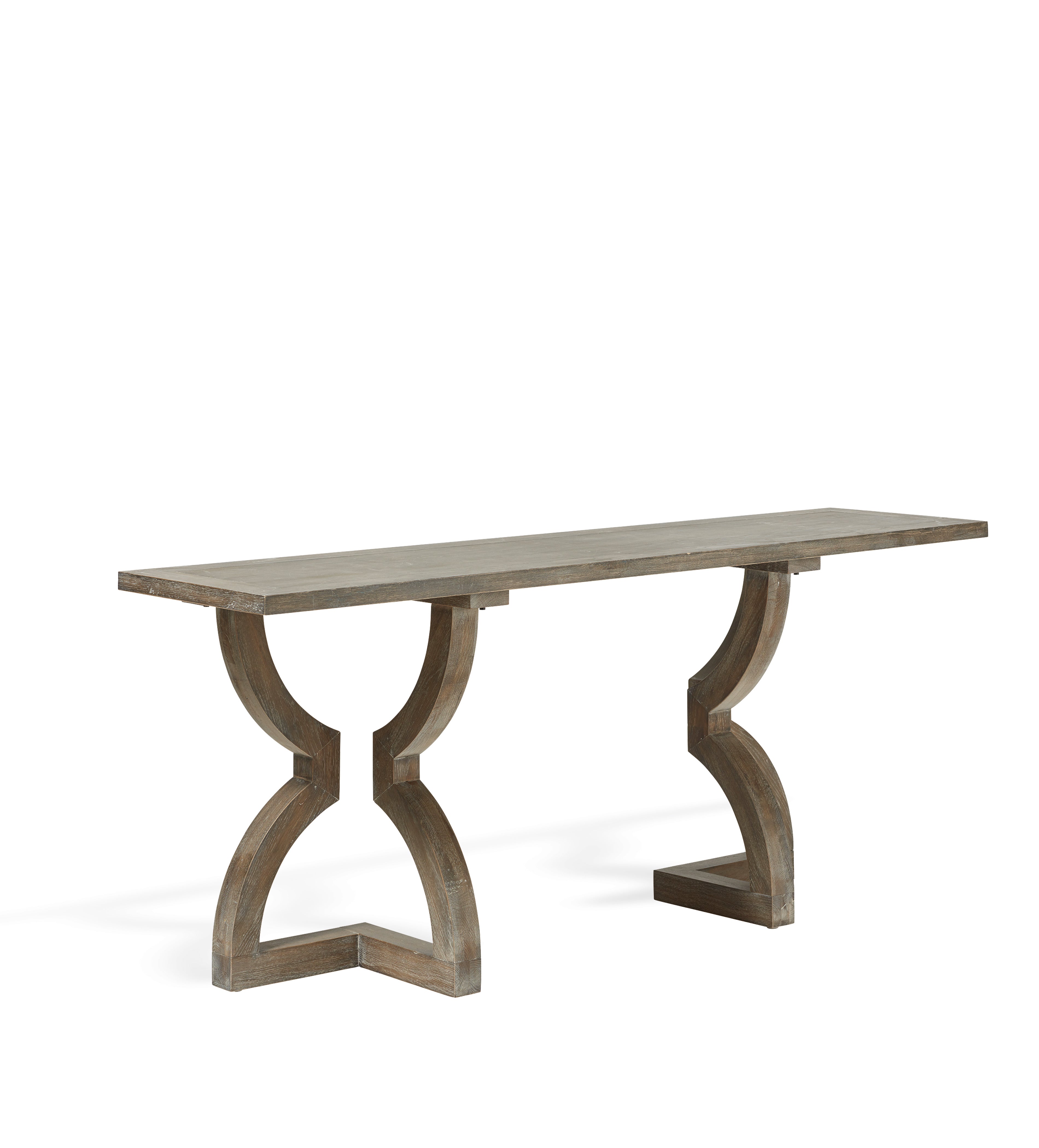 Kaishu Console Table - Watered Grey | OKA