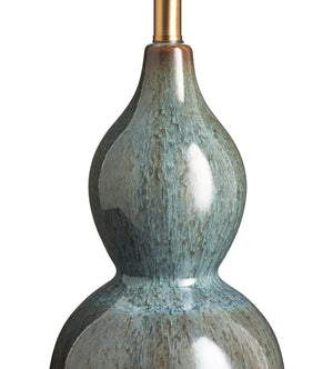 Kalinda Table Lamp Base - Celadon Blue | OKA