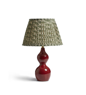 Kalinda Table Lamp Base - Red Garnet | OKA