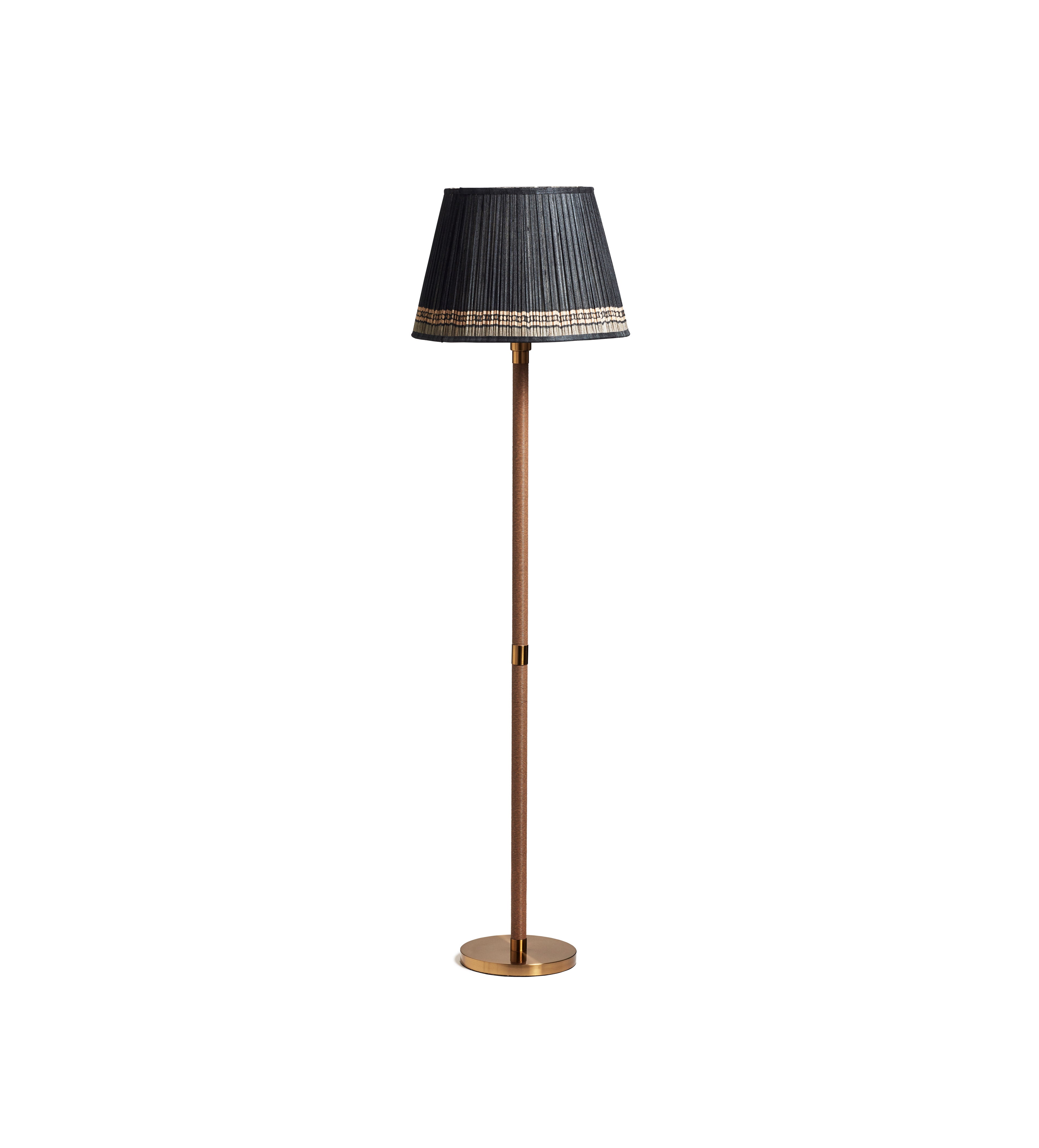 Kirana Floor Lamp Base - Natural | OKA