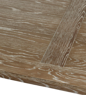 Arthur Rectangular Dining Table - Large - Burnt Oak Brown | OKA