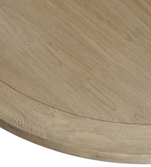 Arthur Round Dining Table - Large - Weathered Oak Brown | OKA