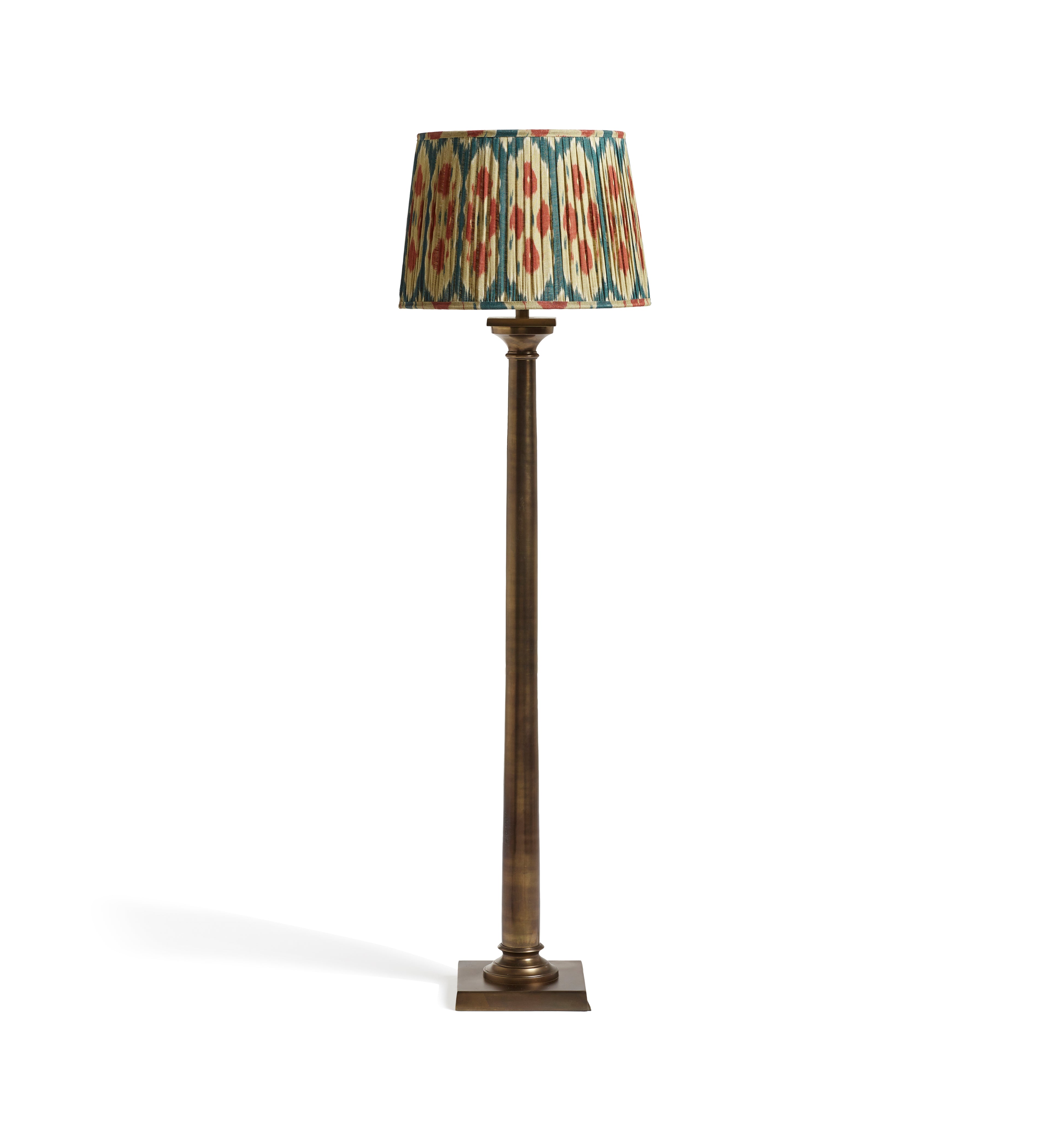Lucilla Floor Lamp Base - Antique Bronze | OKA
