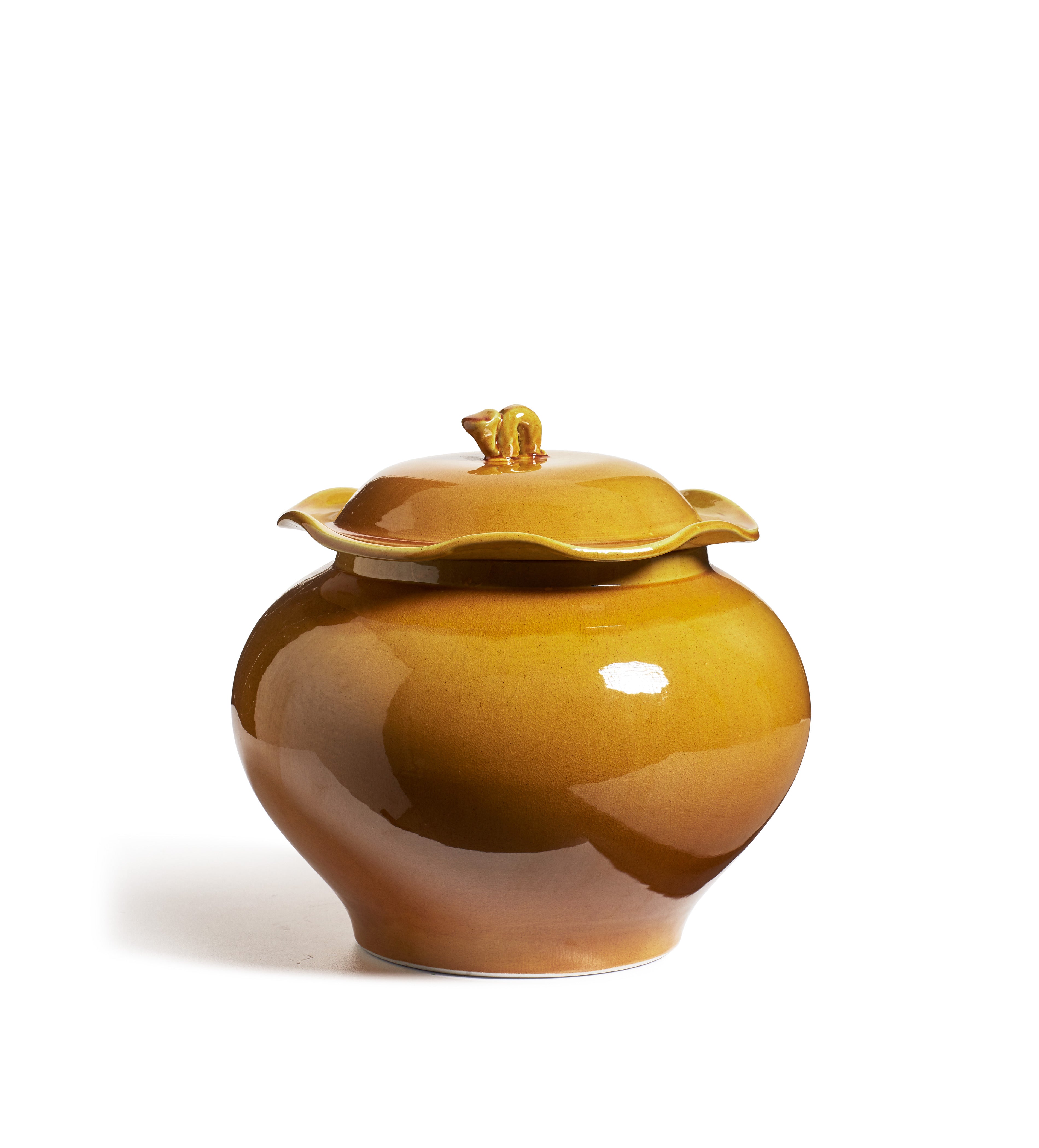 Maranka Lidded Pot - Dijon Yellow | OKA