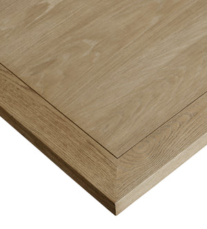 Arthur Rectangular Dining Table - Medium - Weathered Oak Brown | OKA