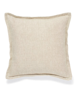 Merian Cushion Cover - Natural Brown/Off-White | OKA