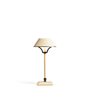 Mini Grisewood Wireless Lamp and Shade - Vellum Brown | OKA