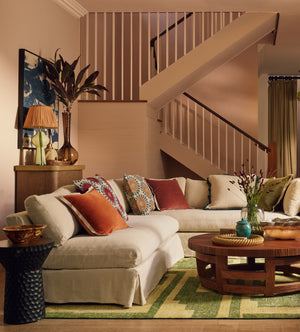 Pietro Corner Sofa - Flax | OKA