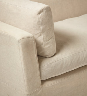 Pietro Corner Sofa - Flax | OKA