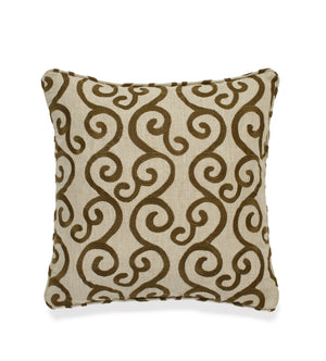 Ria Cushion Cover - Spruce Green | OKA