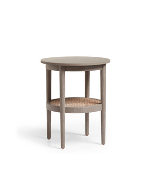 Rotundus Side Table - Silver Birch | OKA