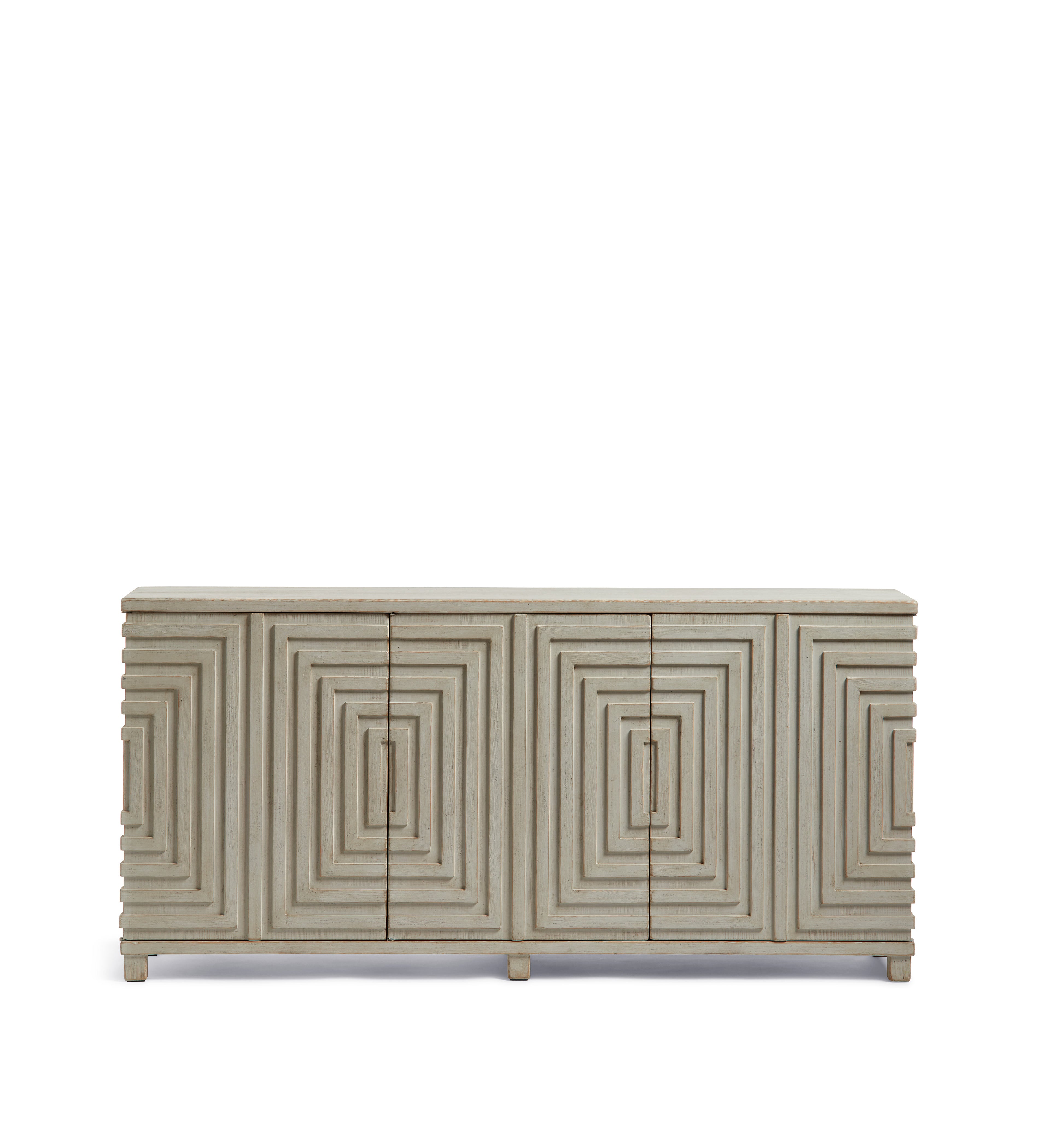 Rubinne Sideboard - Large - Washed Grey | OKA