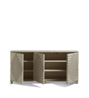 Rubinne Sideboard - Large - Washed Grey | OKA