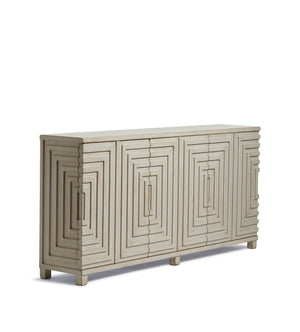 Rubinne Sideboard - Large - Washed Grey | OKA