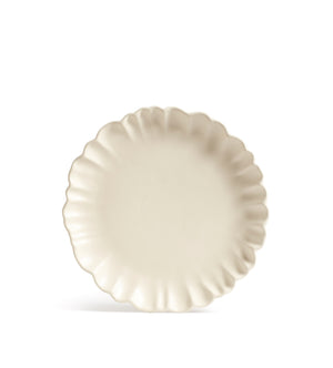 Marissa Dinner Plates - Set of Six - Clay White | OKA