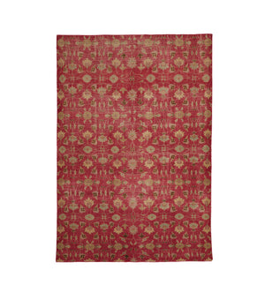 Shalimar Rug 160x230cm - Antique Red | OKA
