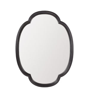 Sorrel Mirror - Black | OKA