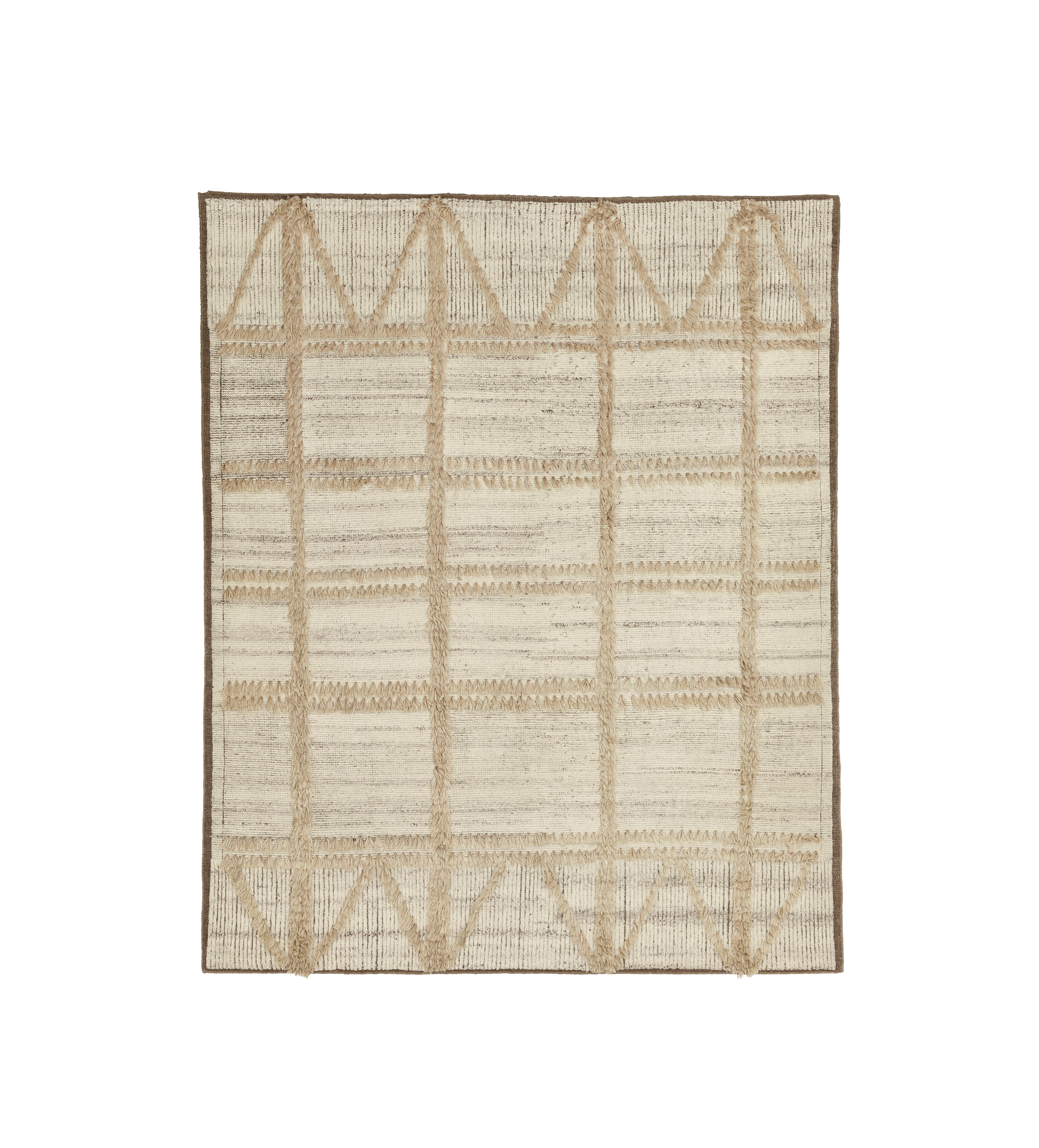 Sufian Rug 244x305cm - Ivory White | OKA