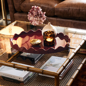 Talasa Tray - Red | OKA