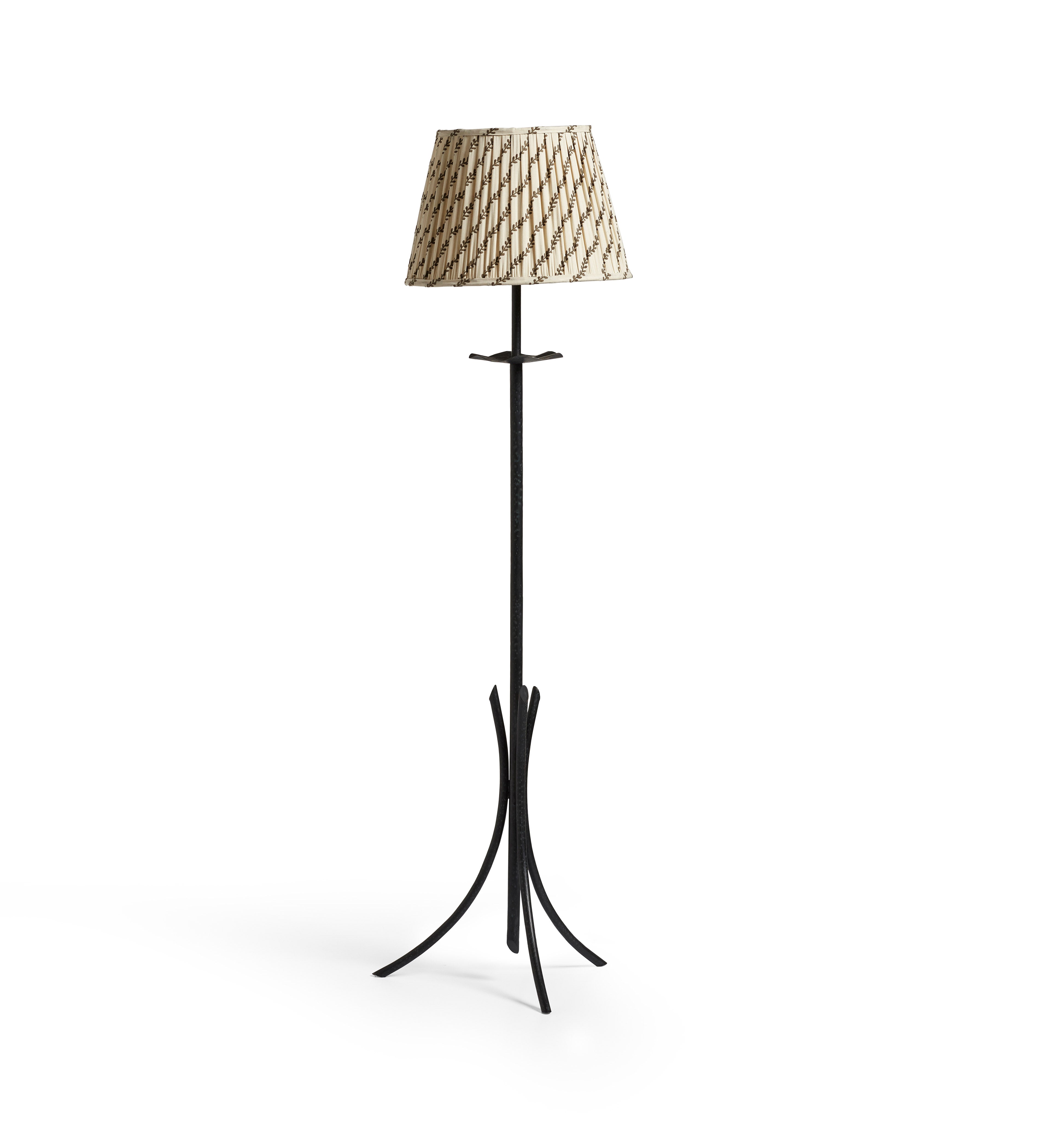 Unda Floor Lamp Base - Verdigris | OKA