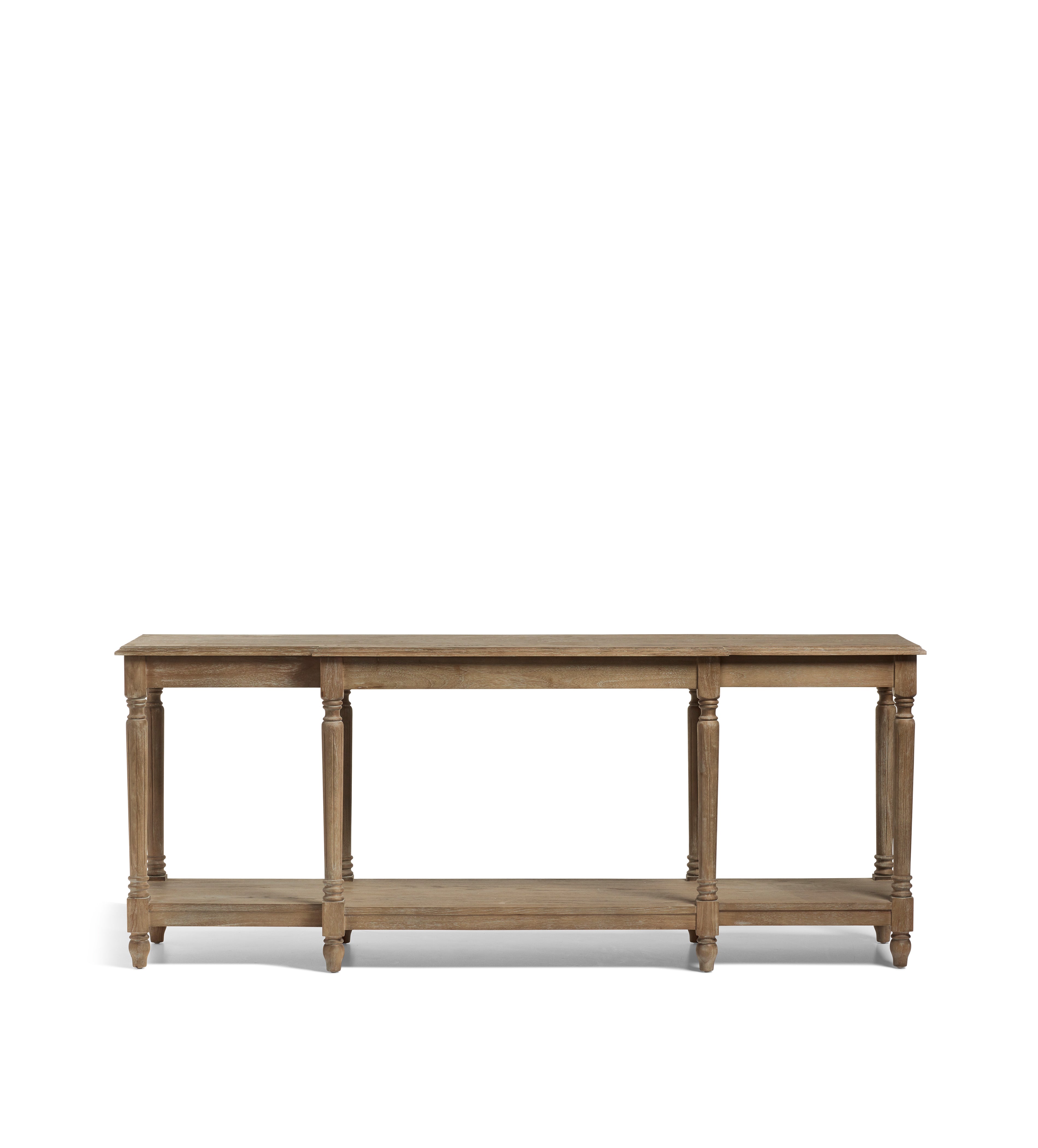 Upton Console Table - Burnt Oak | OKA